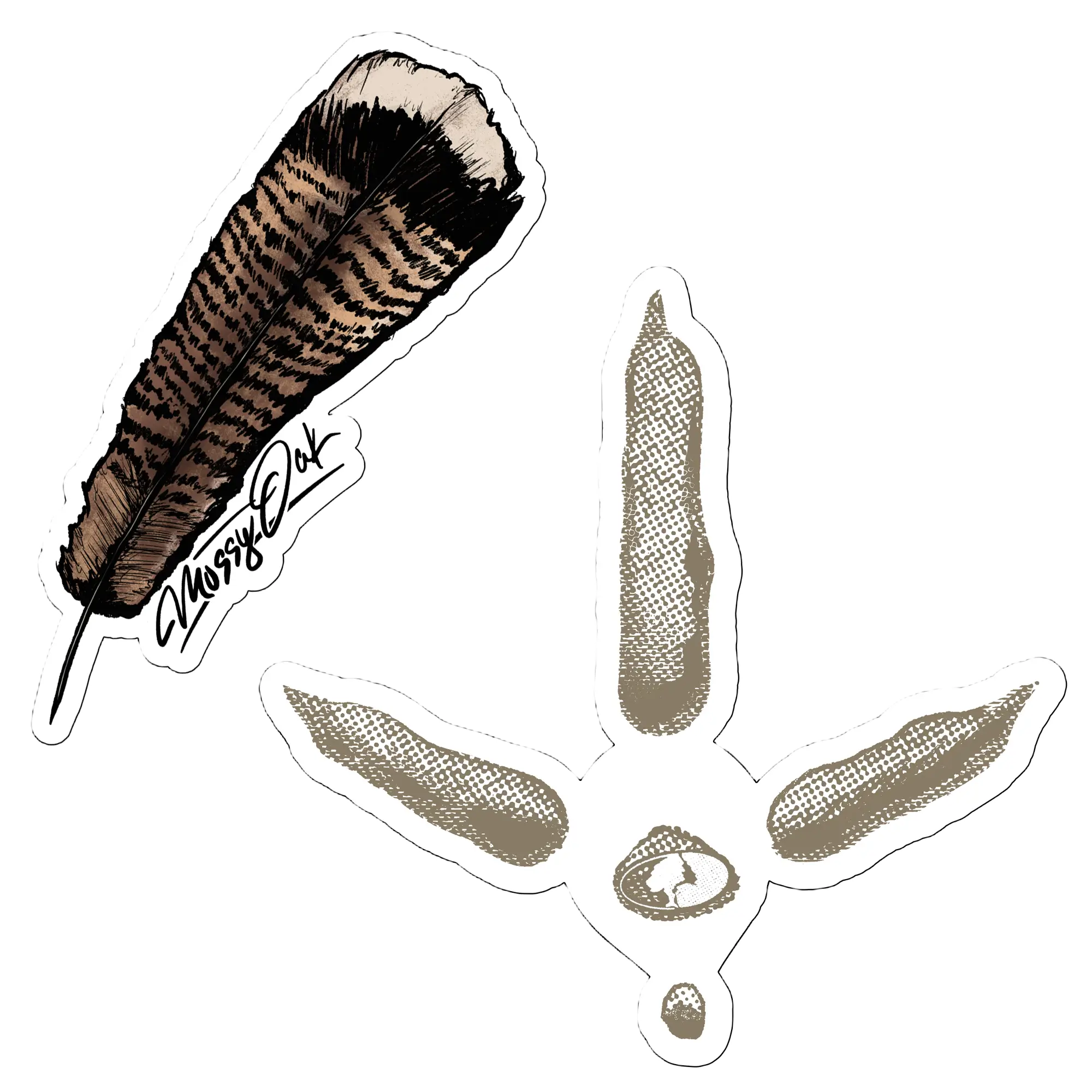 Mossy Oak Turkey Sticker Pack – The Mossy Oak Store